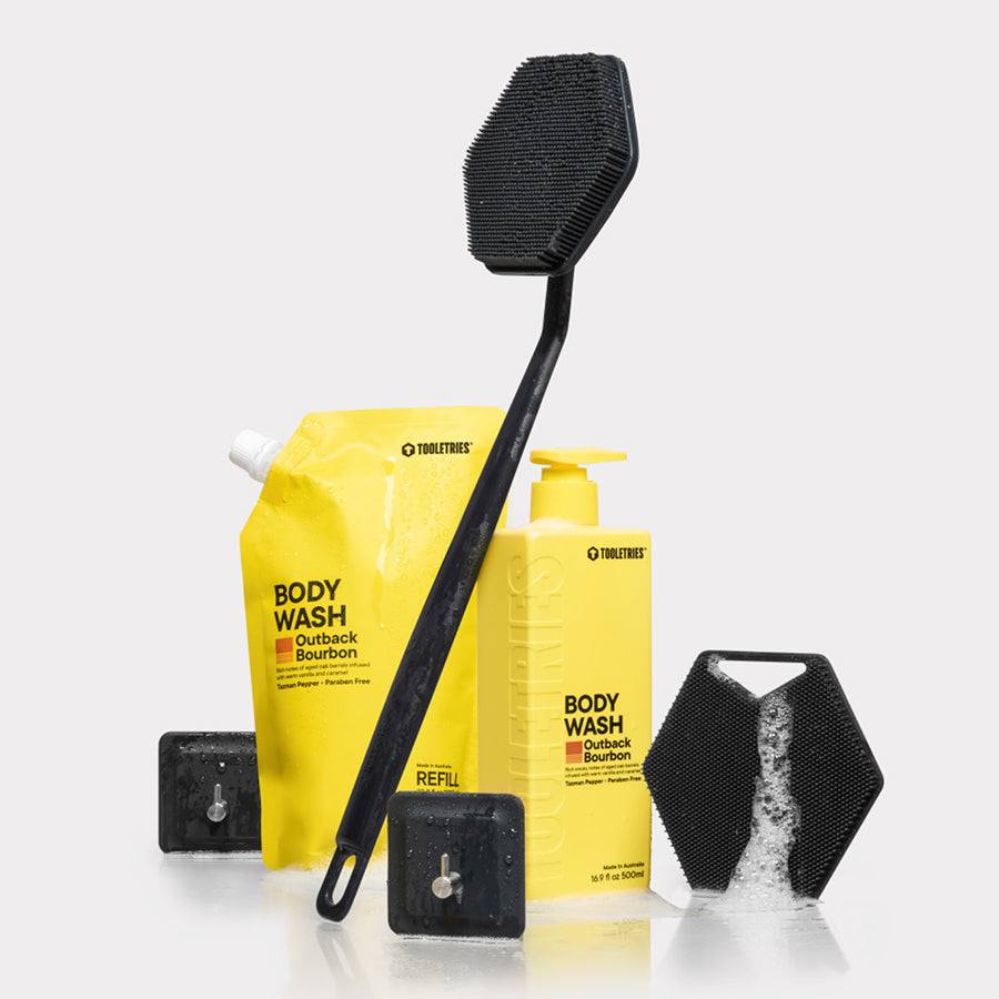 Back & Body Scrub Kit – TOOLETRIES AUS